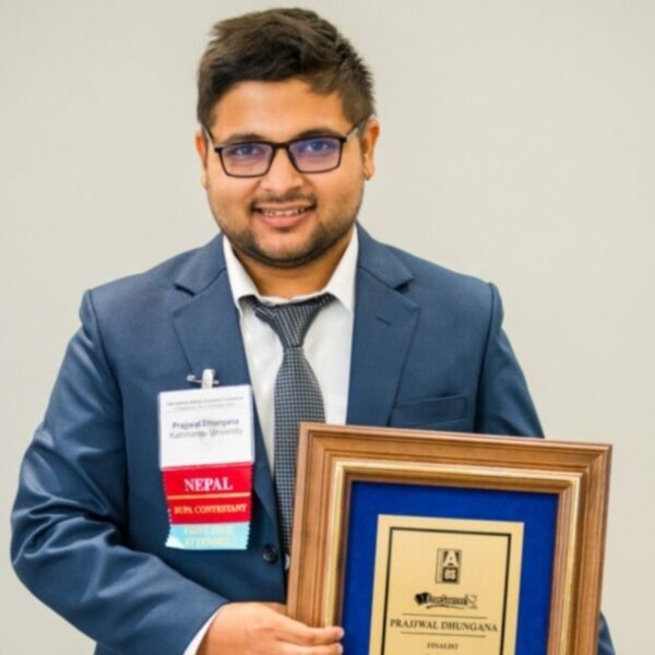 STEAM Fellowship Winner Prajjwal Dhungana ALP '23 Works with ...